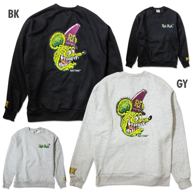 Rat Fink Face Sweatshirt [RISKF095] – MOONEYES BKK