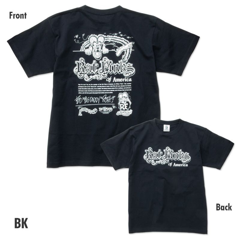 Rat Fink of America T-shirt [RITKF094] – MOONEYES BKK