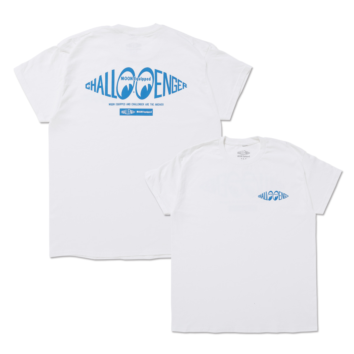 Challenger x MOON Equipped Logo T-shirt [CHAL001] – MOONEYES BKK