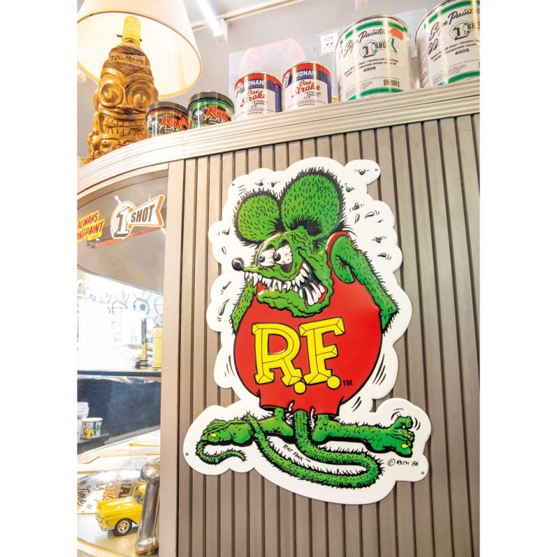 Rat Fink Tin Sign [RAF597] – MOONEYES BKK
